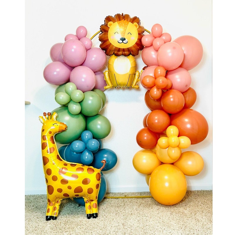 Animal Birthday Party Balloons - Etsy