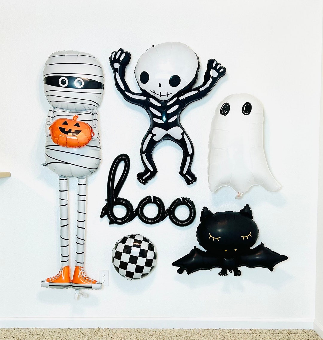 Halloween Balloons, Mummy Balloon, Boo Balloon, Ghost Balloon, Bat ...