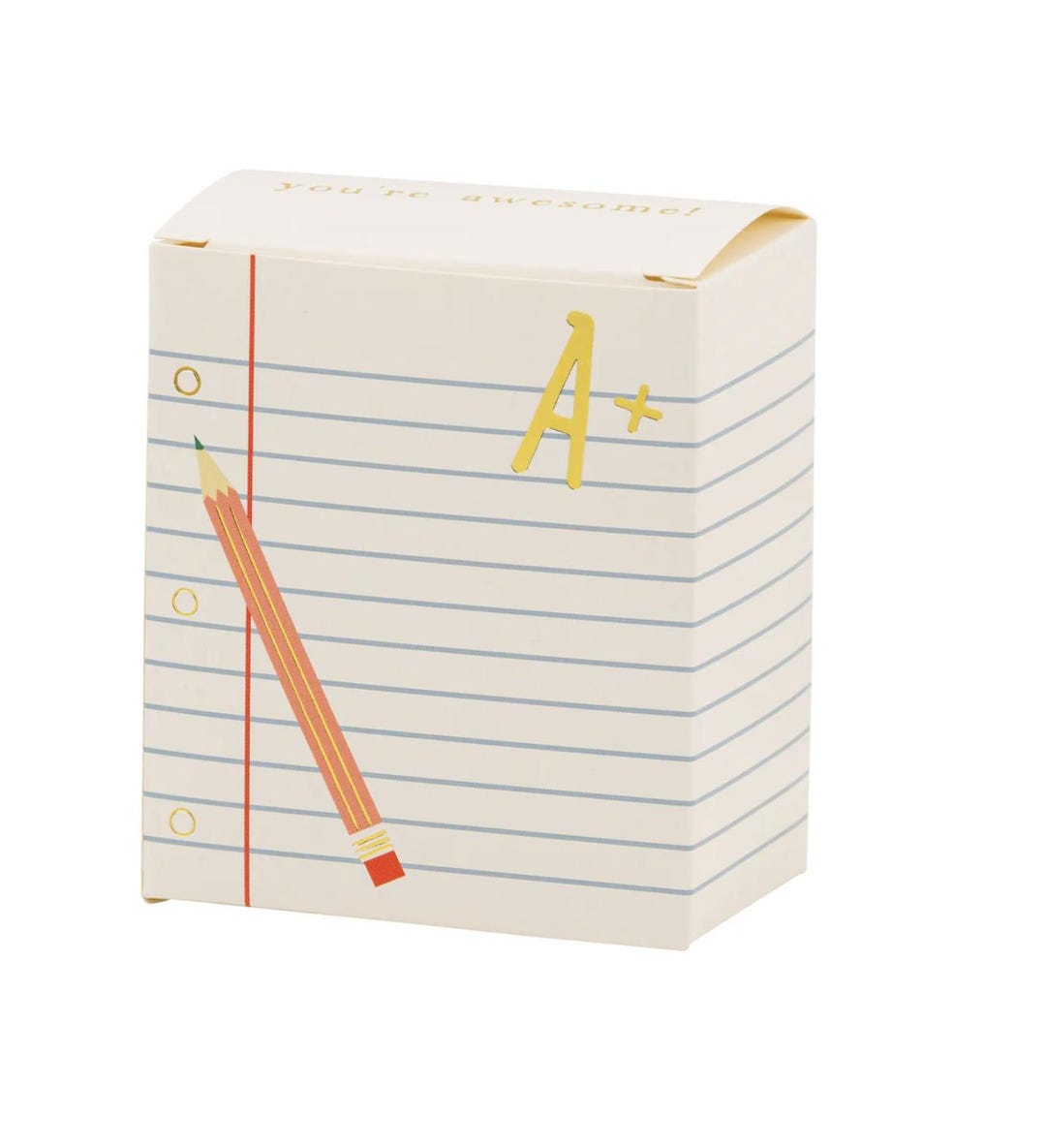 Notebook Paper Box Ruled Paper Box Classroom Party 1st Day of School ...