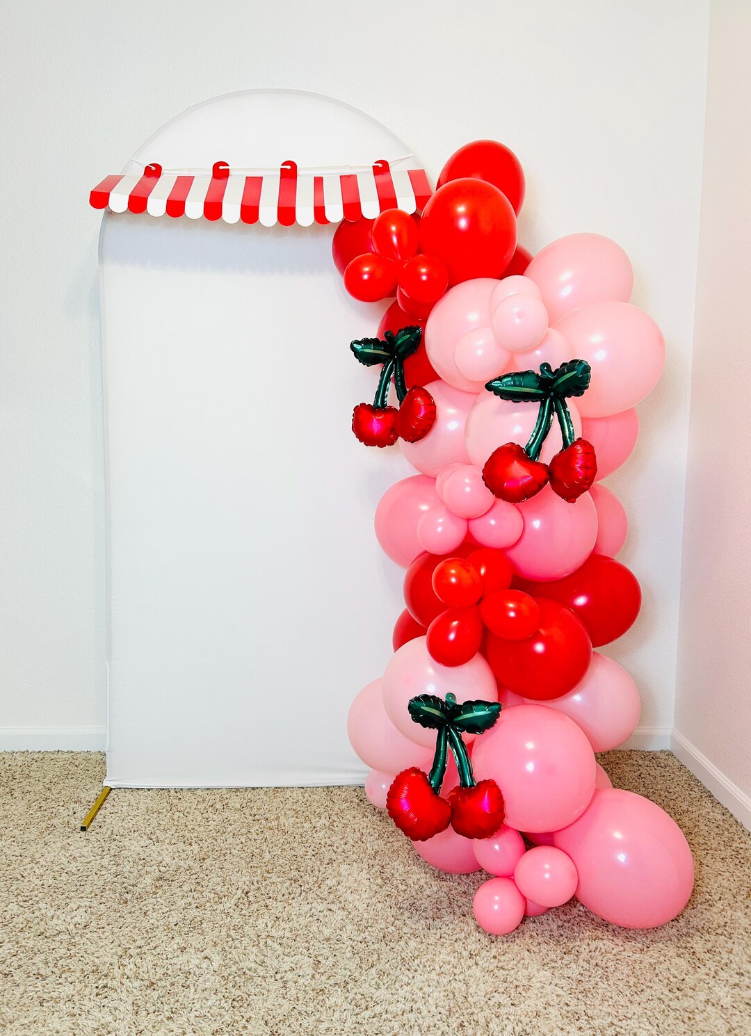 Cherry Balloon Garland Shes the Cherry on Top Cherry Bachelorette ...