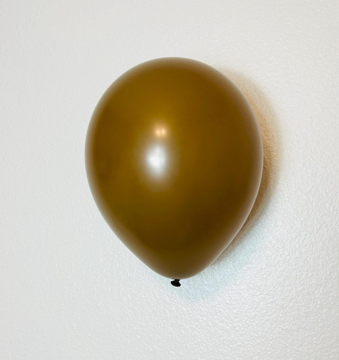 COFFEE Balloon Sempertex Coffee Latex Dark Brown Football Balloon Retro ...