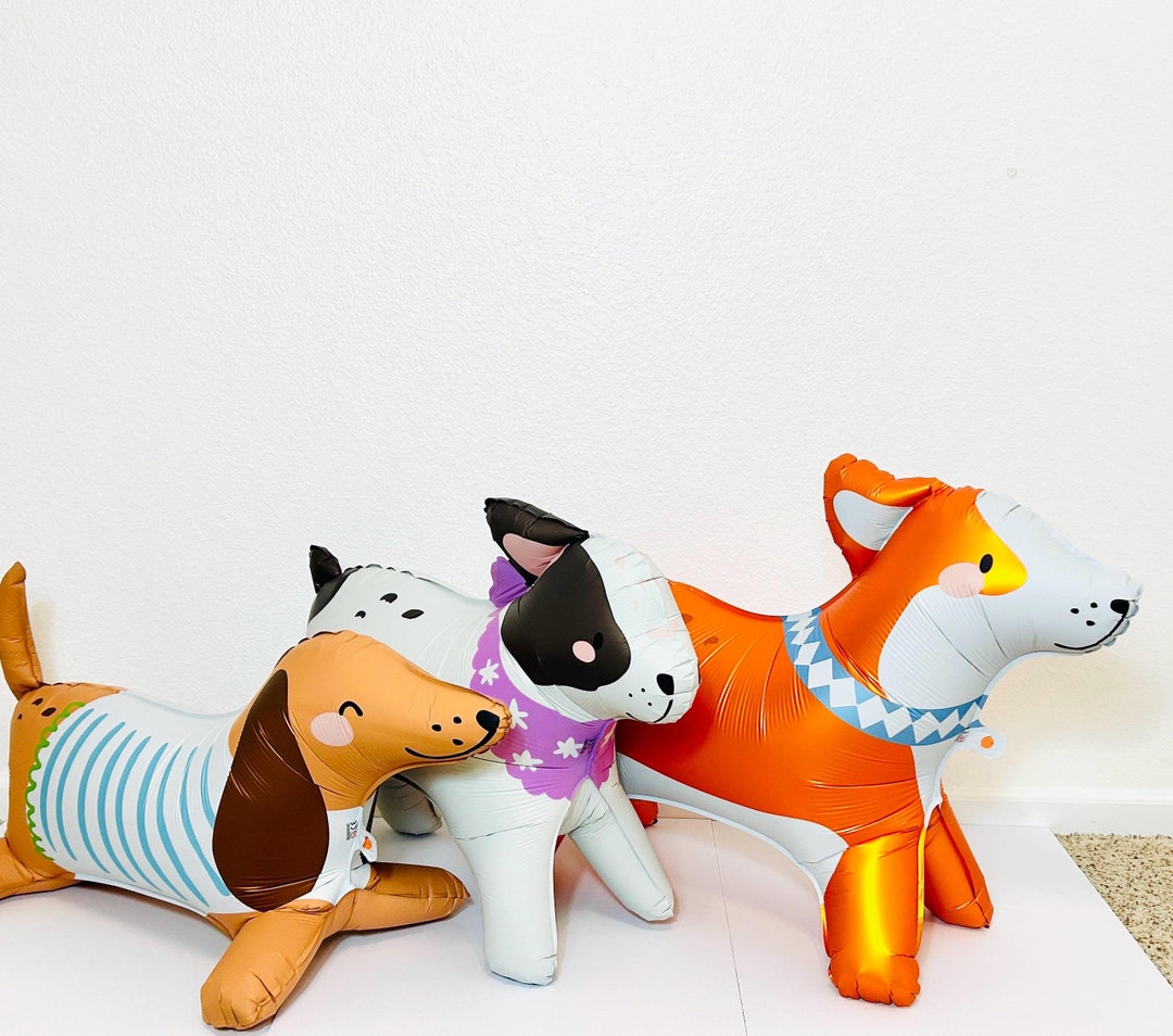 Dog Balloon Corgi Balloon Puppy Balloon Dog Birthday Party Puppy Party ...