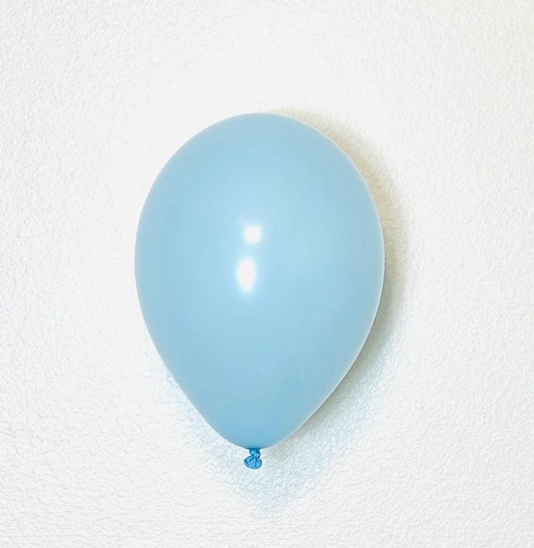 MONET Blue Balloon Light Blue Tuftex Balloon Baby Blue Blue Baby Shower ...