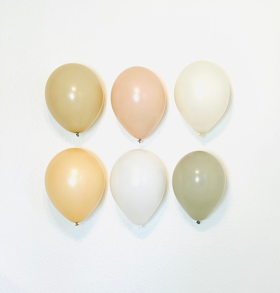 Boho Neutral Balloons, White Sand, Cameo, Stone, Boho Baby Shower ...