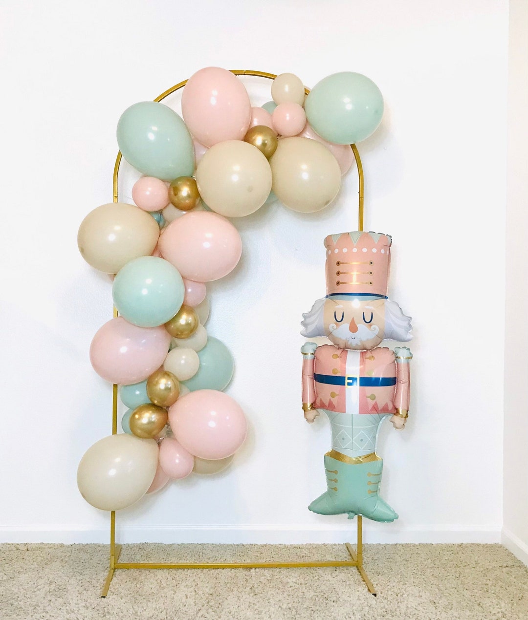 Pastel Nutcracker Balloon Nutcracker Balloon Garland Nutcracker Party ...