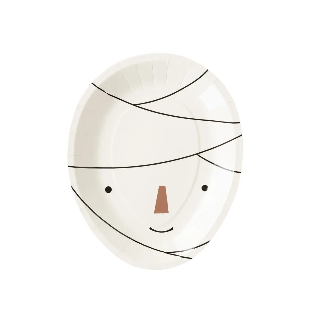 Mummy Plates, Monster Mash Plates, Monster Mash, Monster Party, Boy ...