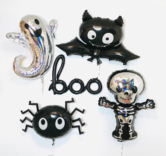 Halloween Balloons, Bat Balloon, Ghost Balloon, Boo Balloon, Halloween ...
