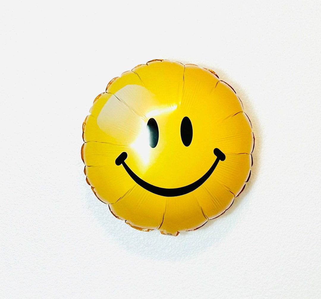 Smiley Face Balloon Groovy Party One Happy Dude One Cool Dude One Happy ...
