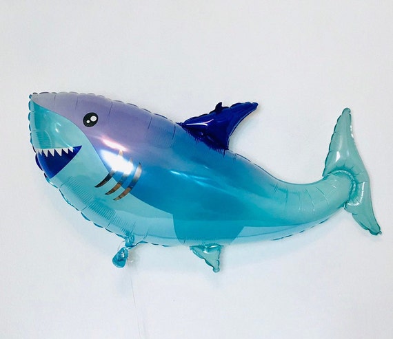 Shark Balloon, Shark Party, Under the Sea, Fintastic, Jawsome, Shark ...