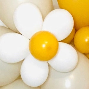 Daisy Balloon Daisy Flower Balloon Daisy Balloon Kit Daisy - Etsy