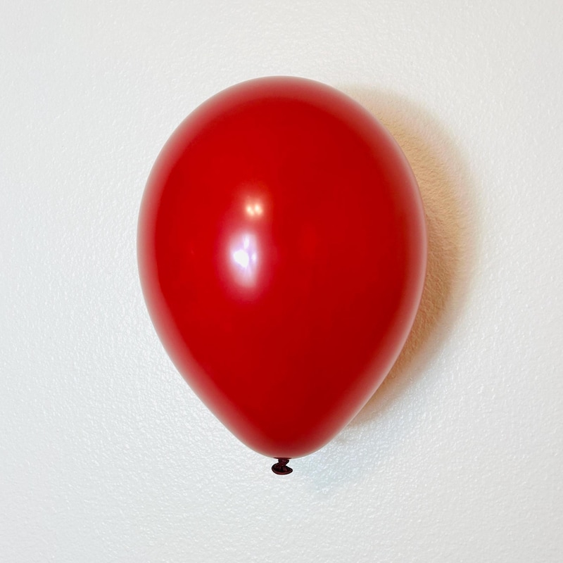 Maroon Red Balloon - Etsy