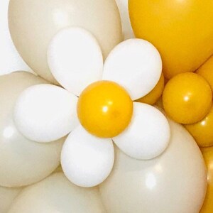 Daisy Balloon Daisy Flower Balloon Daisy Balloon Kit Daisy - Etsy