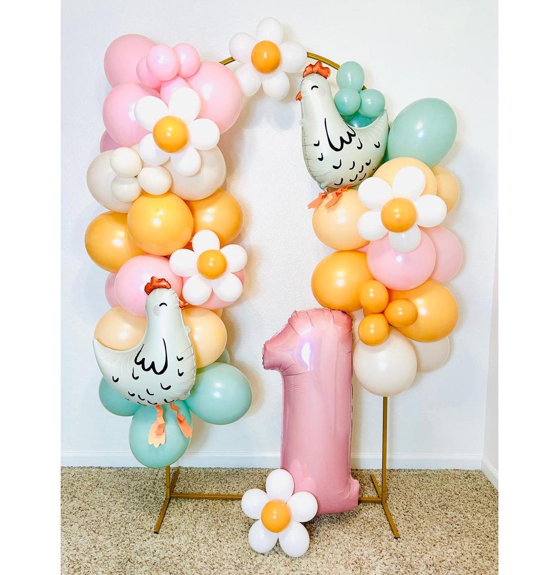 This Chick is One Birthday Chicken Birthday One Cool Chick Cute Chicken ...