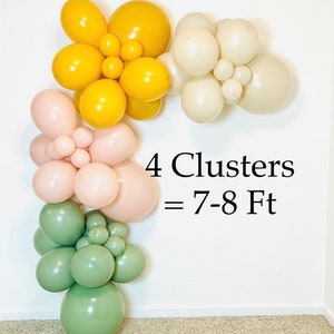 BALLOON CLUSTERS Balloon Garland Clusters Balloon Add on Clusters ...
