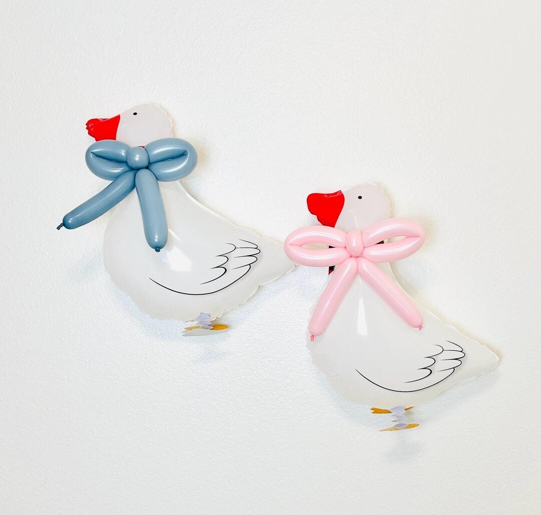Walking Silly Goose Balloon Goose Balloon Pink Silly Goose Birthday ...