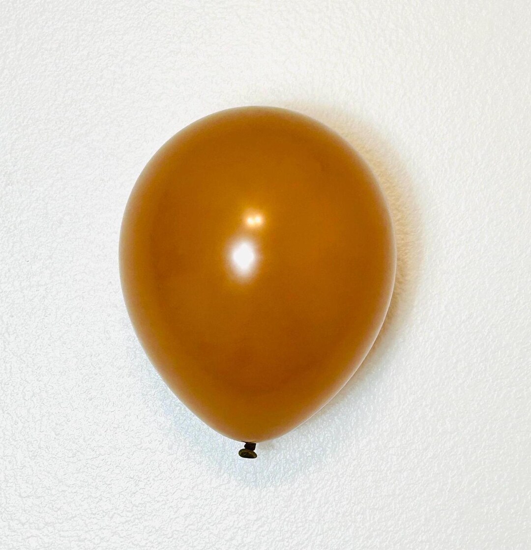 CARAMEL Balloon Kalisan Brown Balloon Light Brown Latex Balloon Light ...