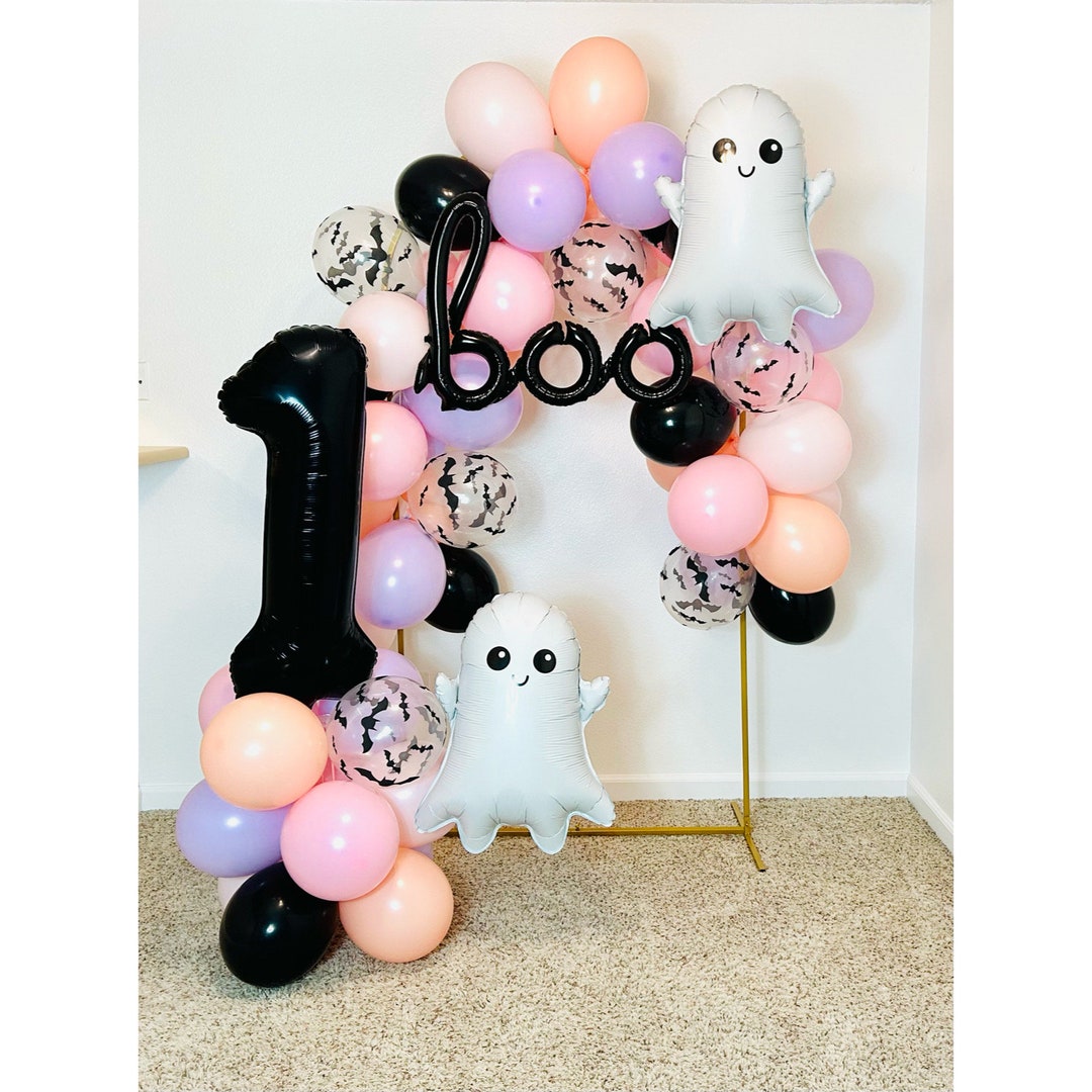 Spooky One Garland Spooky One Birthday, Boo I'm Two, Two Spooky, Ghost ...