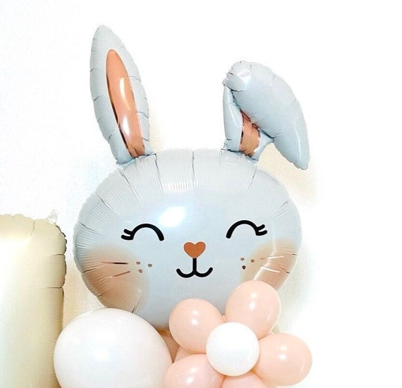 Bunny Balloon, Somebunny is 1, Bunny Shape Balloon, Easter Balloon ...