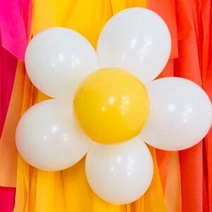 Daisy Balloon Daisy Flower Balloon Daisy Balloon Kit Daisy - Etsy