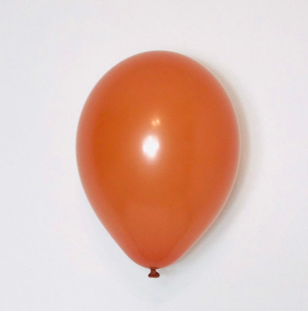 Burnt Orange Balloon, Rust Balloon, Boho Balloon, Rust Boho Balloon ...