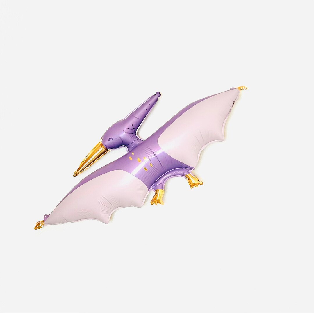 Purple Dinosaur, Pterodactyl Balloon, Girl Dinosaur Birthday, Cute ...