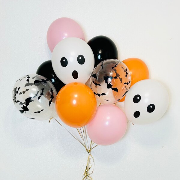 Pink Halloween Balloons - Etsy