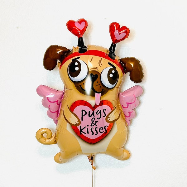 Pug Valentine - Etsy