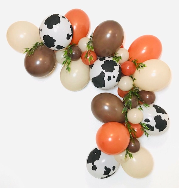 Cowboy Balloon Garland, Western Balloon Garland, First Rodeo, Cowboy ...