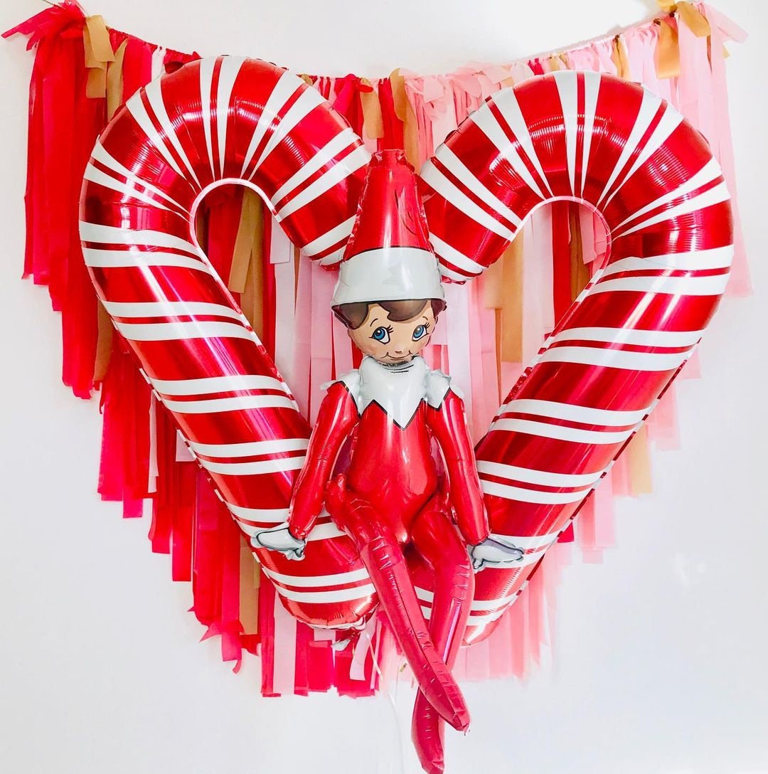 Elf Balloon, Elf Balloon, Elf Party, Holiday Balloons, Christmas ...