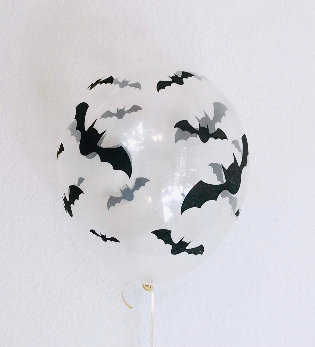 Bat Balloon, Bat Latex, Black Bat Balloon, Halloween Balloons ...