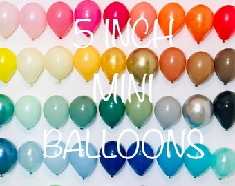 5 Inch Balloons | Etsy