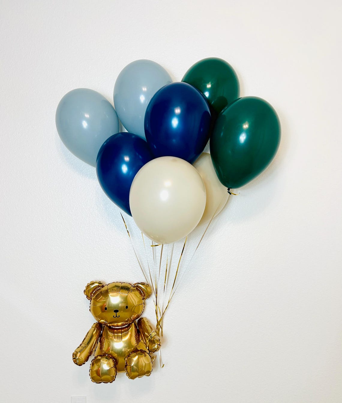 Teddy Bear Balloon, Sitting Teddy Bear, Beige Teddy Bear Balloon Bear ...