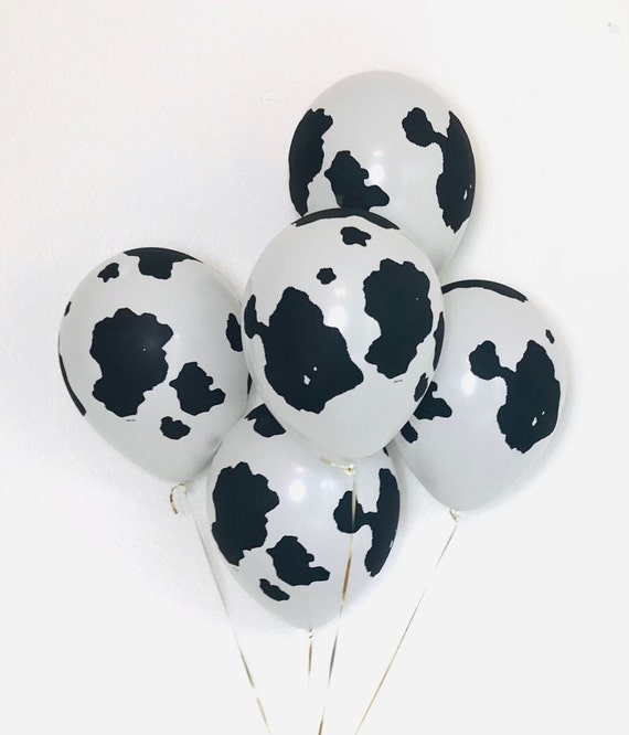 Cow Print Balloon, Cowgirl Cowboy Balloons, Yeehaw, First Rodeo, Farm ...