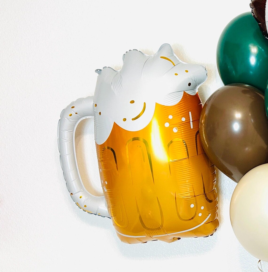 Beer Balloon Cheers and Beers Birthday 21st Bday 30th Bday Beer Mug ...