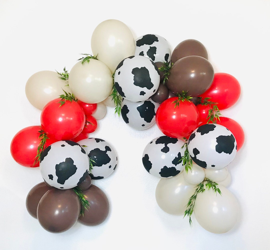 Red Cowboy Balloons, First Rodeo, Last Rodeo, Barnyard Party, Western ...