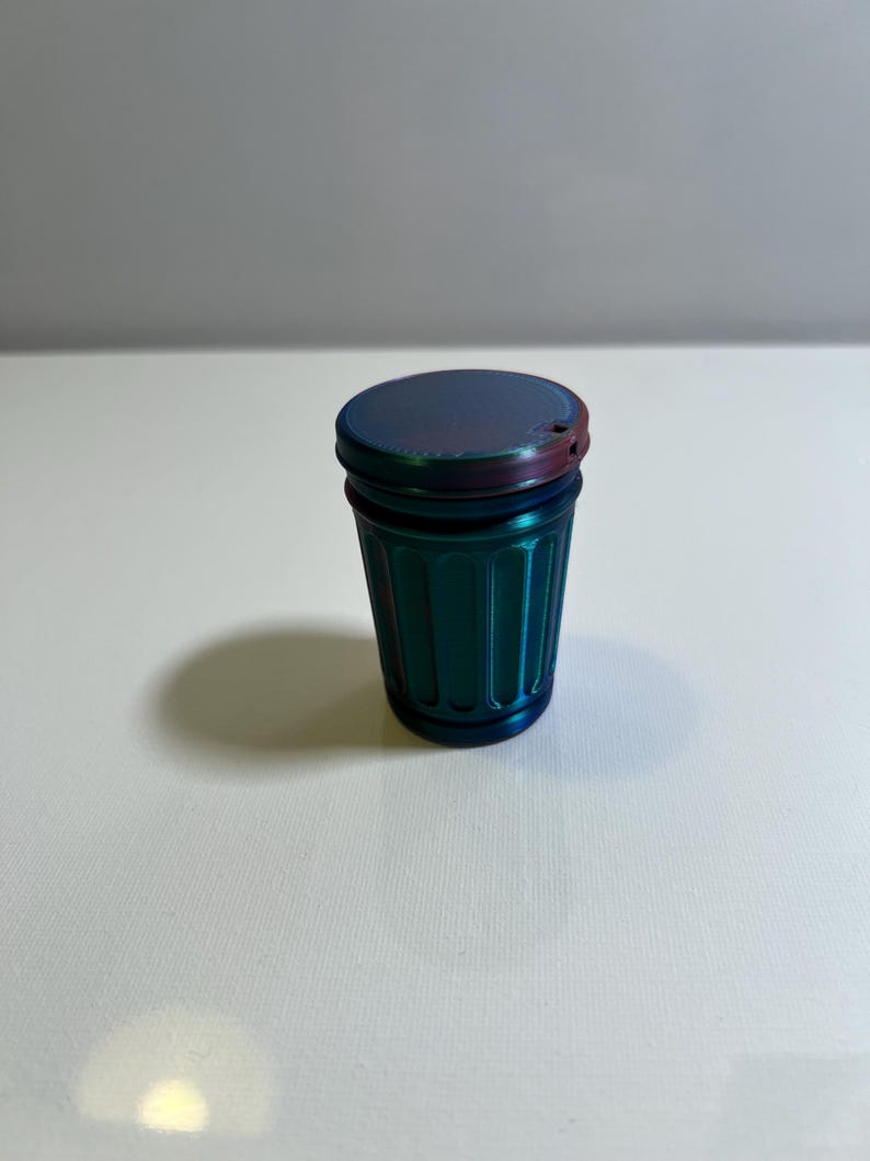 Mini Trash Can Container – 3D Printed Smell-proof Storage Jar With ...