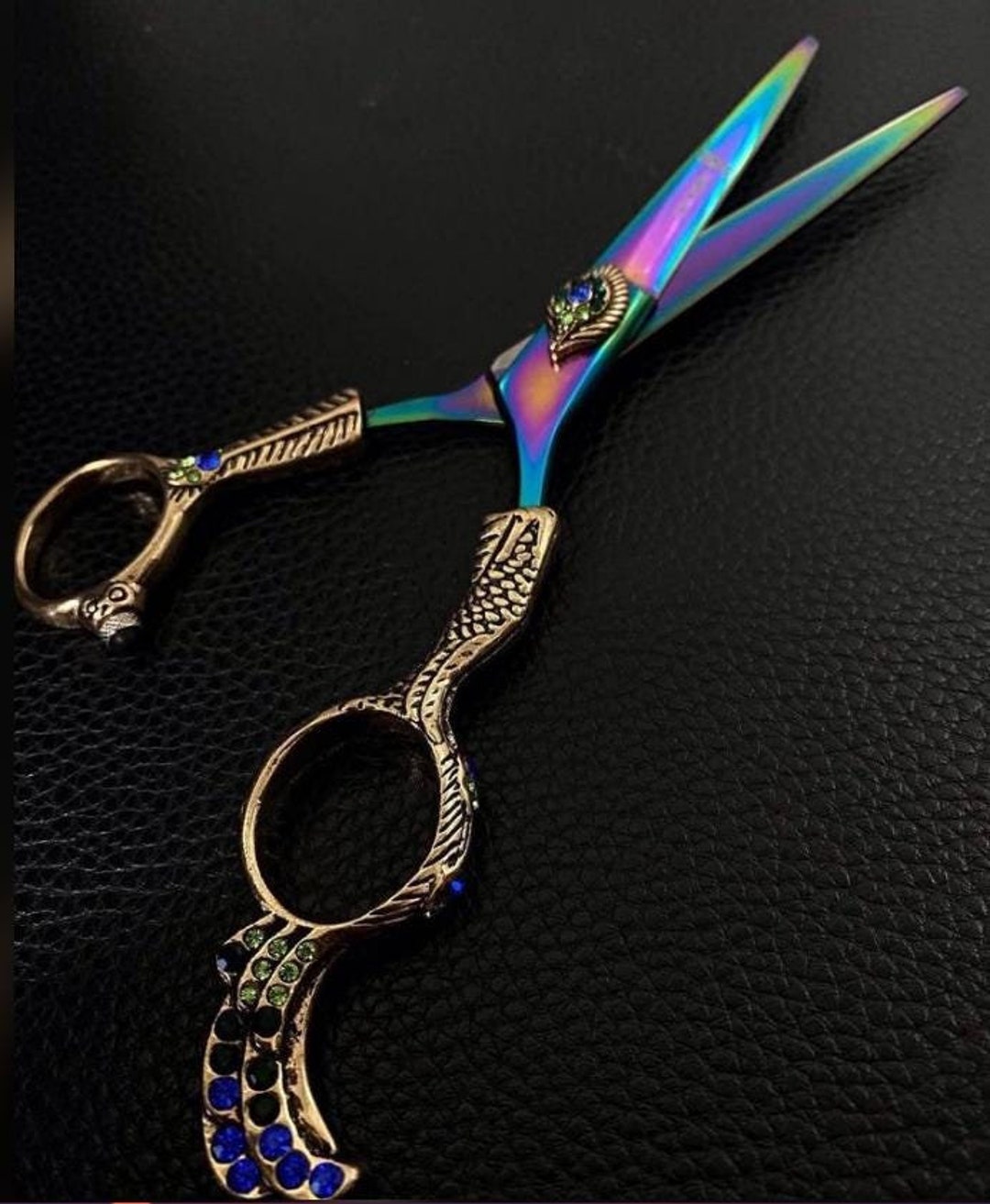 Ornate Peacock-inspired Scissors - Etsy