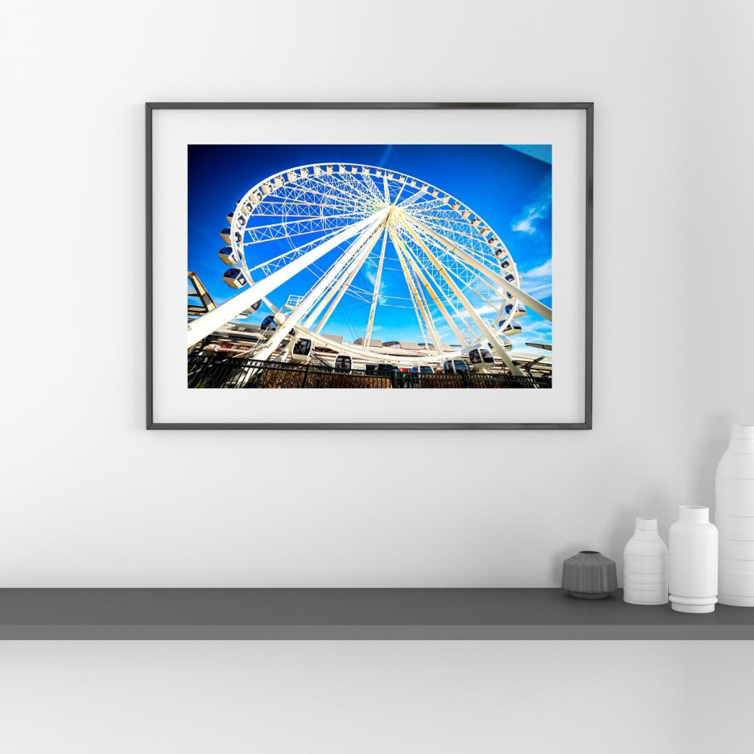 The Ferris Wheel, Downtown Saint Louis Photography Print - Etsy