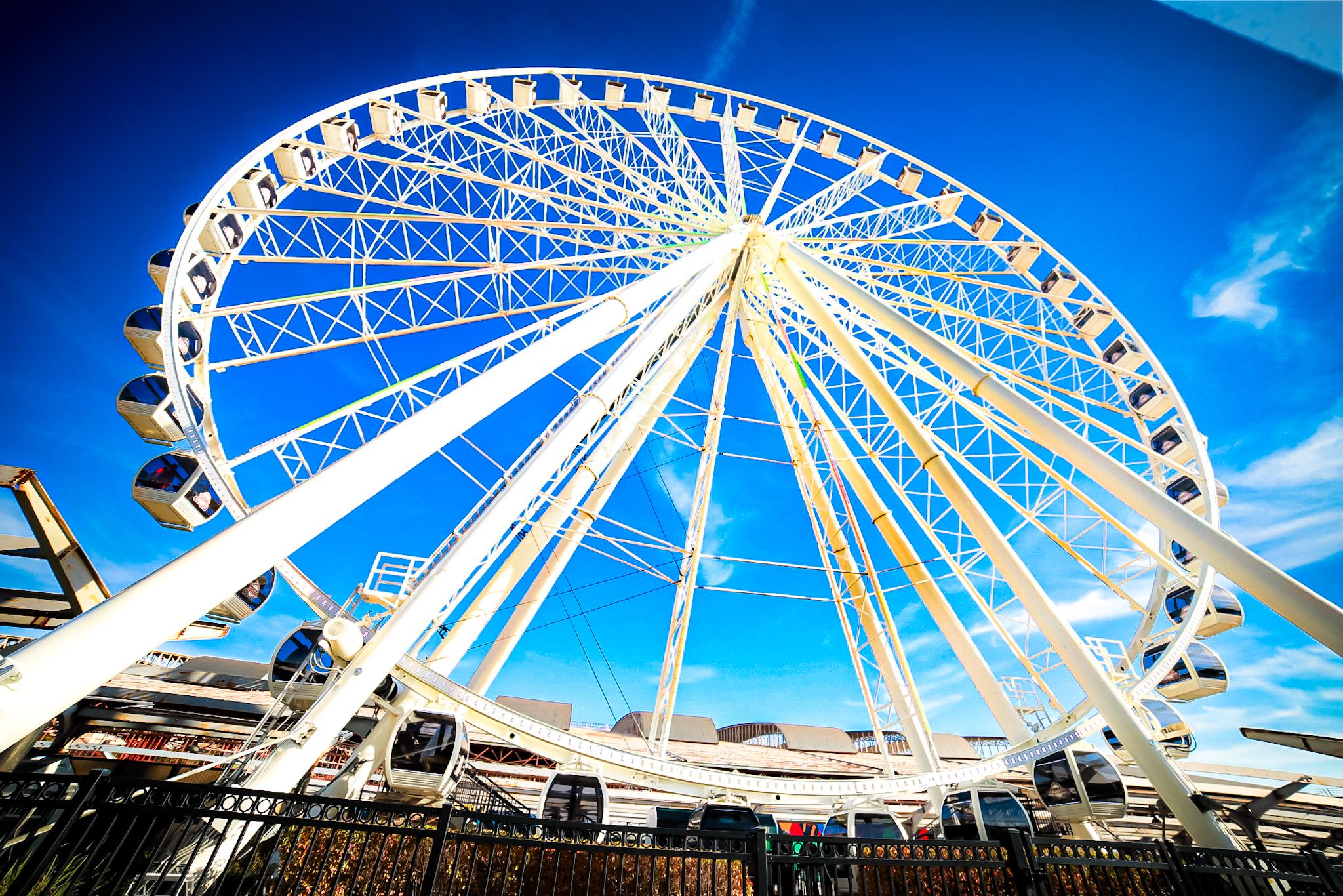 The Ferris Wheel, Downtown Saint Louis Photography Print - Etsy