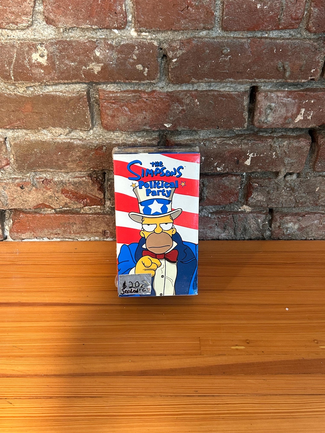 Simpsons Political Party Vhs Binb!! - Etsy