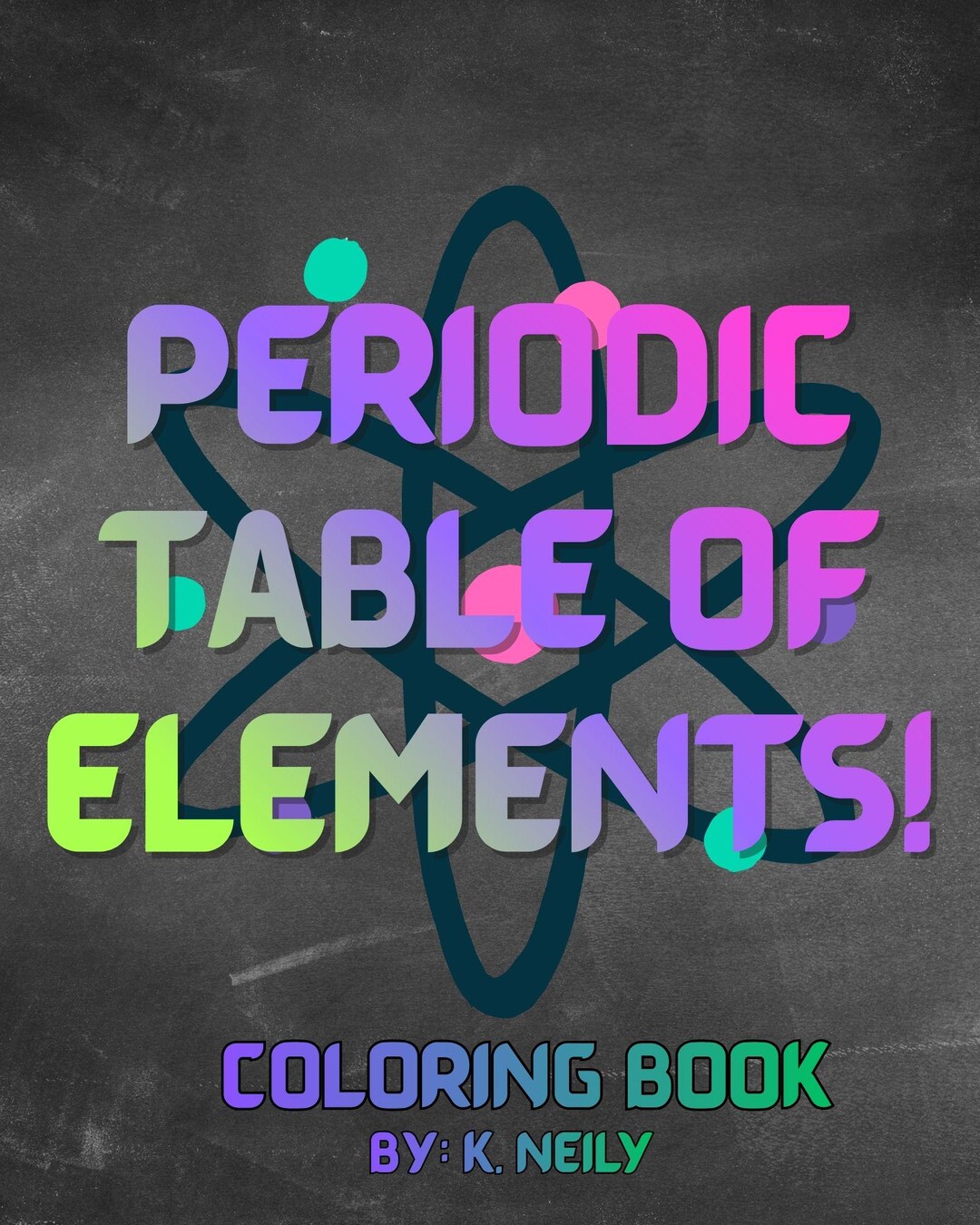 Periodic Table of Elements Coloring Book - Etsy