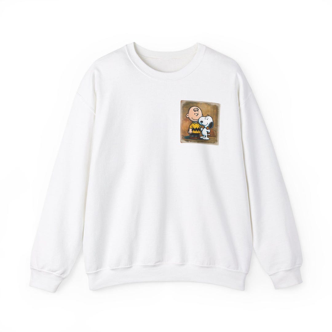 Vintage Charlie Brown and Snoopy Crew Neck Sweatshirt Snoopy Lover ...