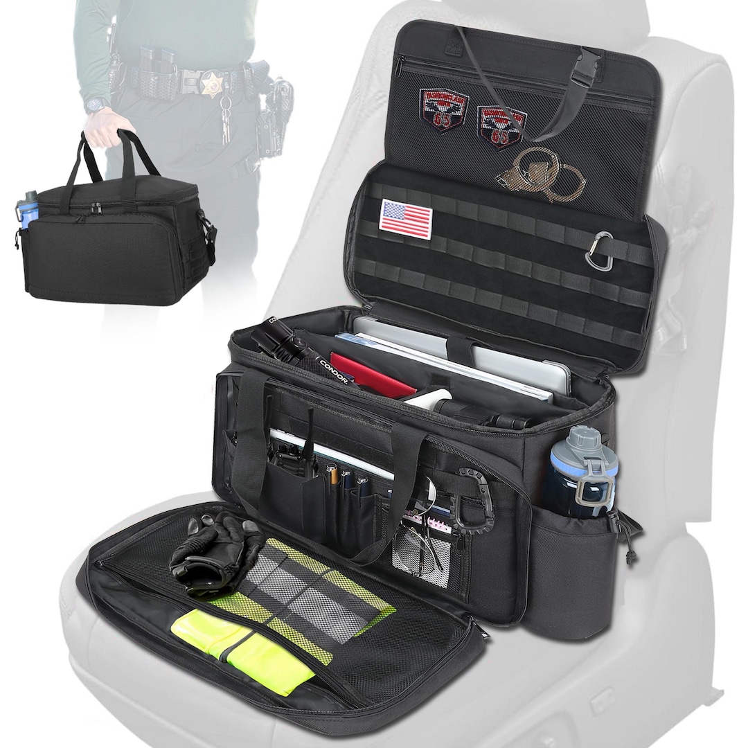Patrol Bag Car Organizer: Law Enforcement Tactical Duffle Bag - Etsy