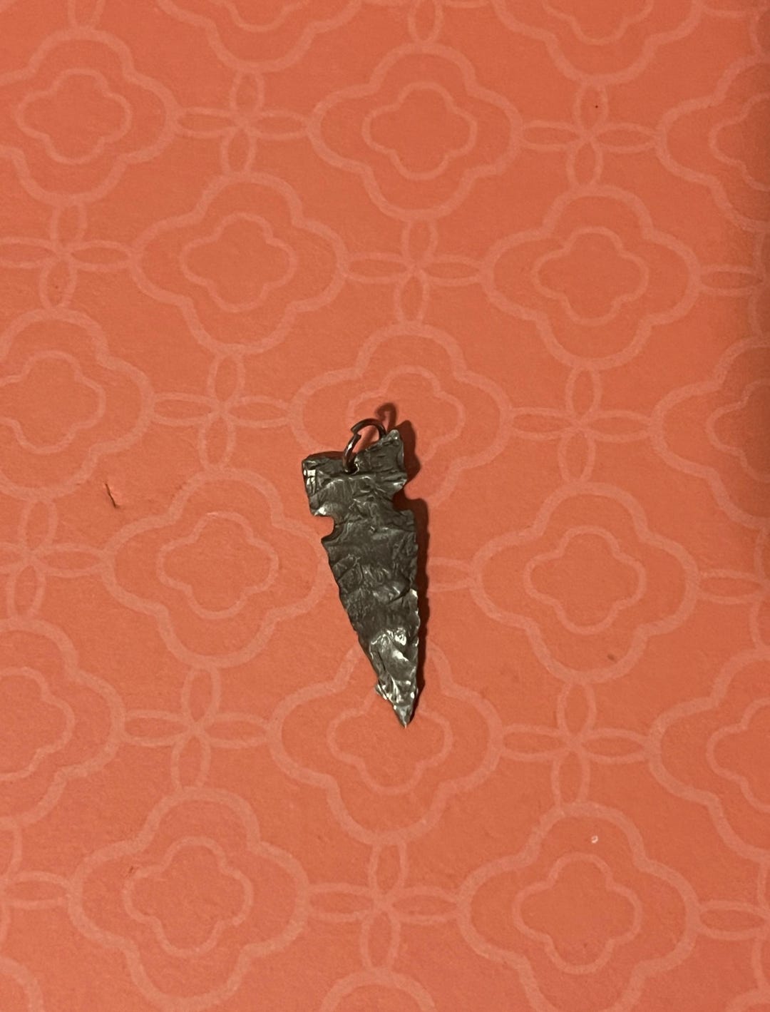 Mini Long Arrowhead Pendant - Etsy