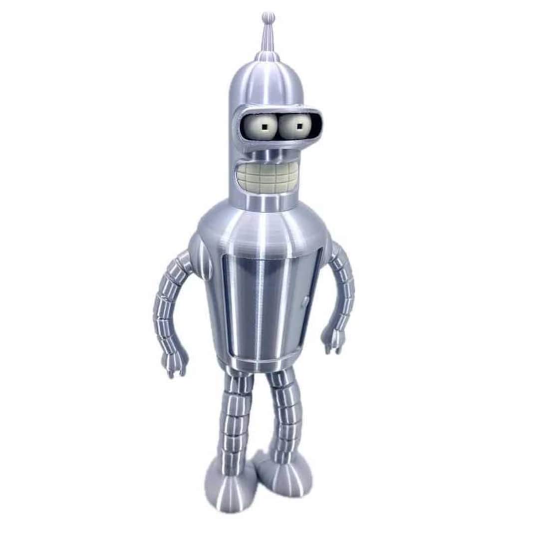 Bender Futurama Figurine - Custom 3D Printed Statue Toy - Etsy