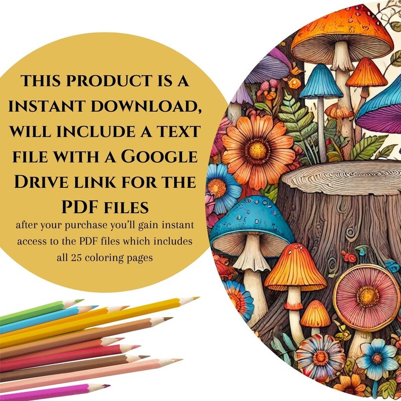 25 Enchanted Forest Coloring Pages, Fantasy Coloring Book, Adult ...