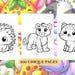 100 Cute Animal Coloring Pages, Kid Coloring Pages, Children Coloring ...