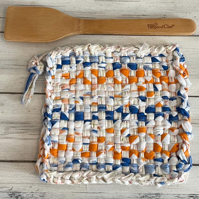 Woven Potholders - Etsy