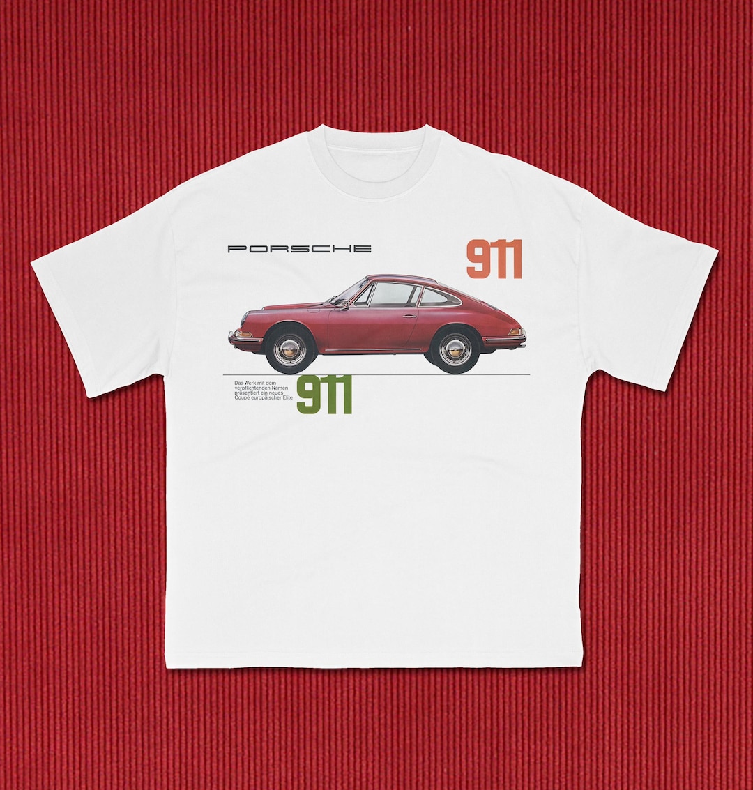 Vintage Porsche 911 T-shirt - Etsy