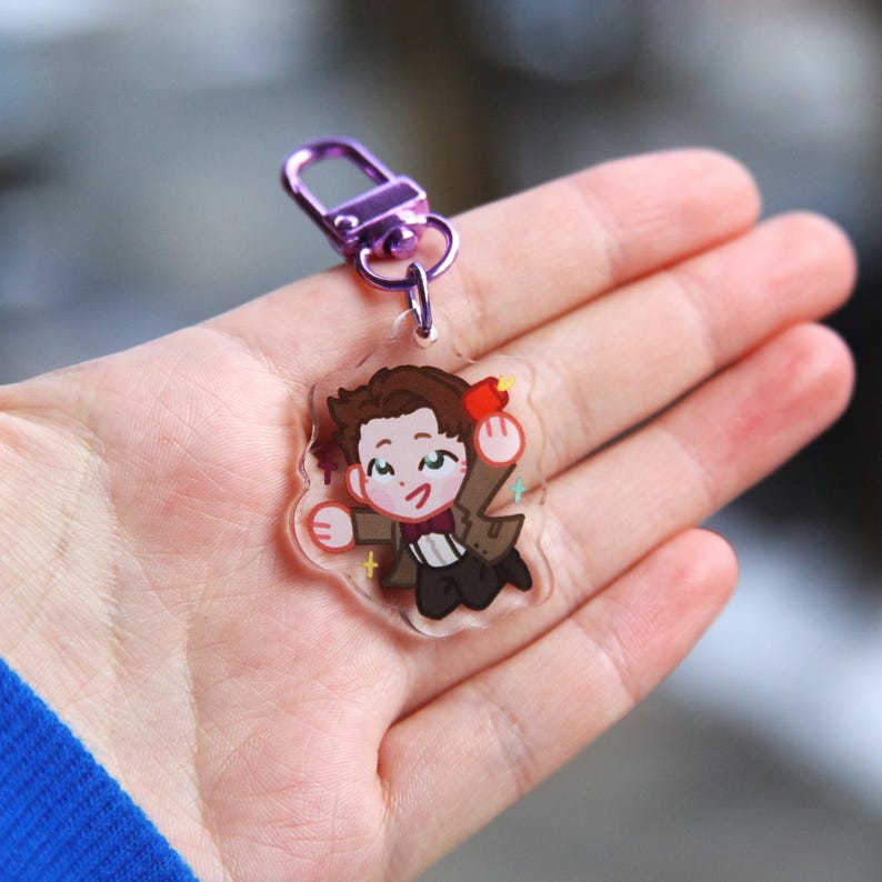 Doctor Who Acrylic Keychain - Etsy